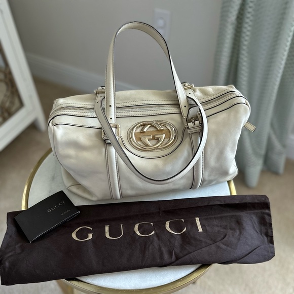 Gucci | Bags | Gucci Gg Britt Boston Bag | Poshmark